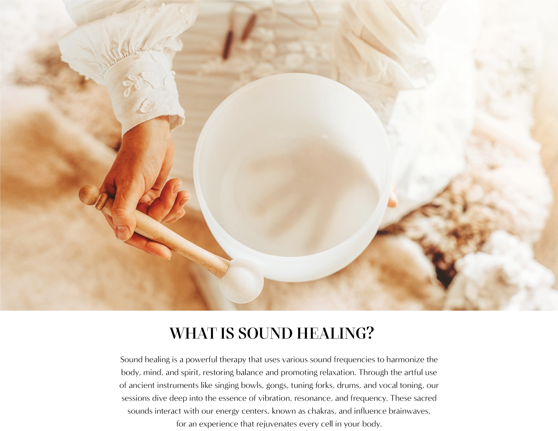 Sound Healing - Lauren Tarantino